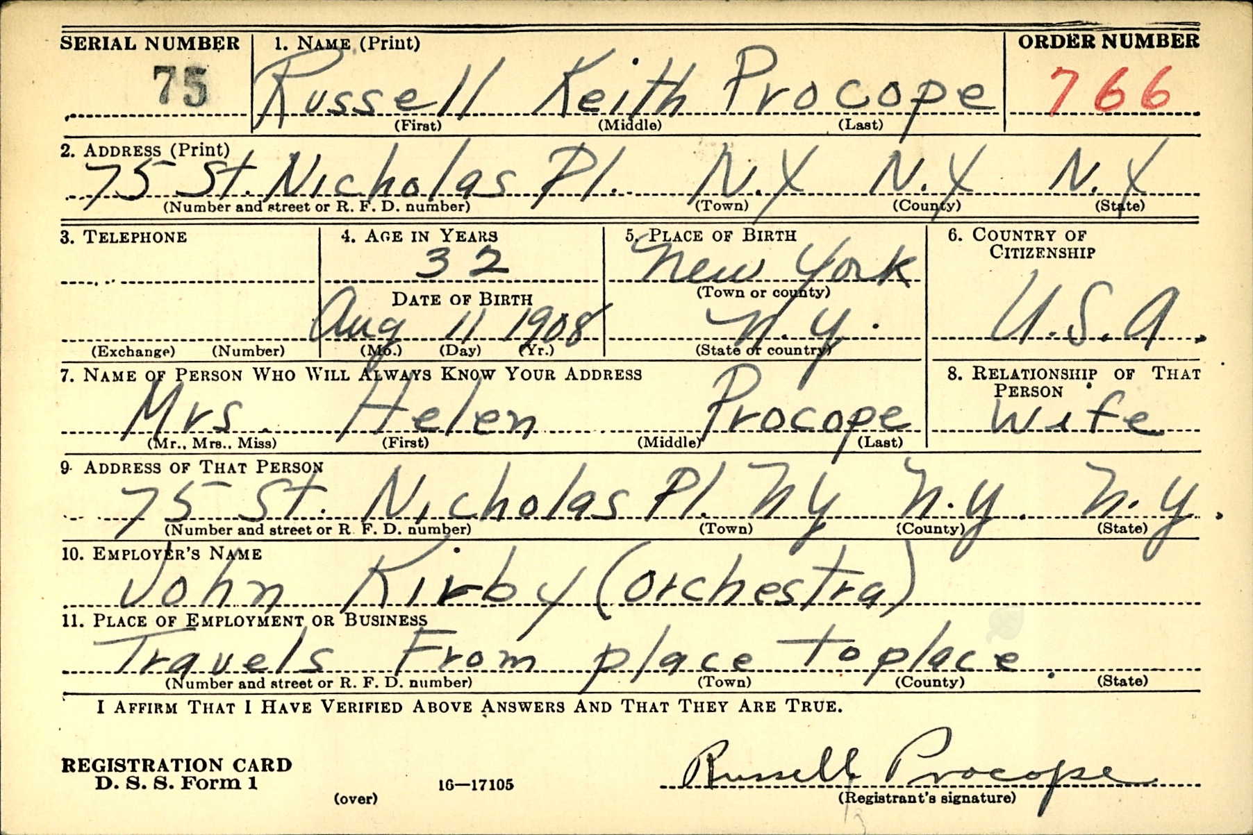 Portrait of Russell Procope, Part I (Podcast #22-006) | Ellington ...